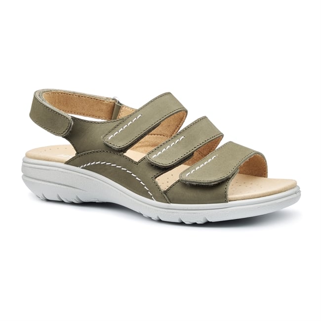 Khaki | Women's Adjustable Sandals | Abigail Sandals | Hotter US