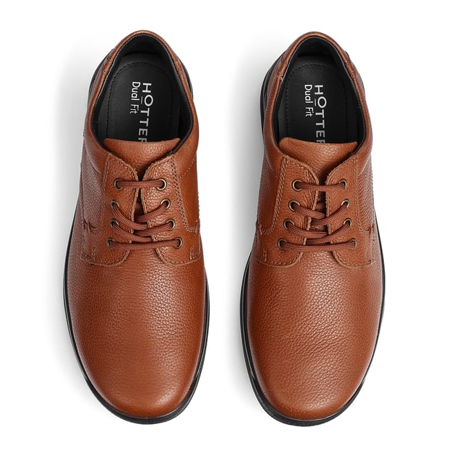 Rich Tan | Men’s Classic Leather Lace-Up Shoe | Burton II Shoes | Hotter UK