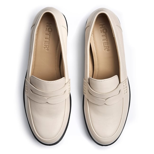Cement | Women's Smart Loafer | Dorset Shoes | Hotter UK