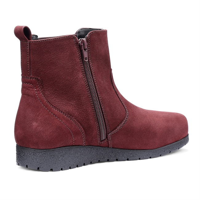 Dark Cherry | Women's Flexible Boots | Exeter Boots | Hotter UK