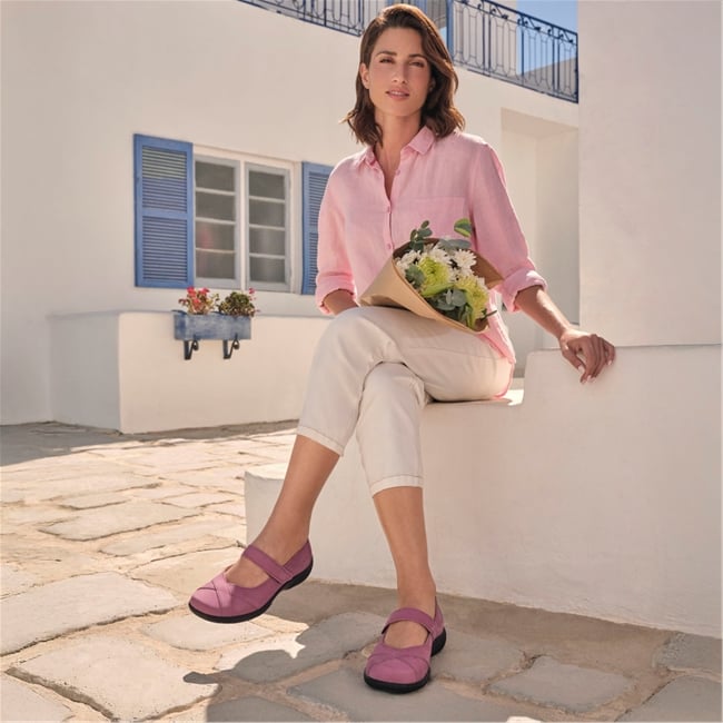 Dark Rose | Women’s Everyday Shoe | Hope Shoes | Hotter UK