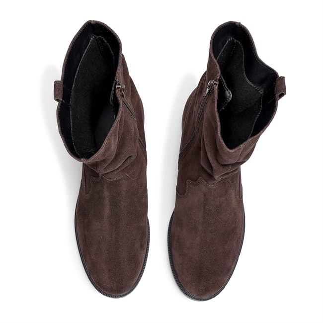 Chocolate | Women's Cowboy Inspired Boot | Irving Boots | Hotter UK