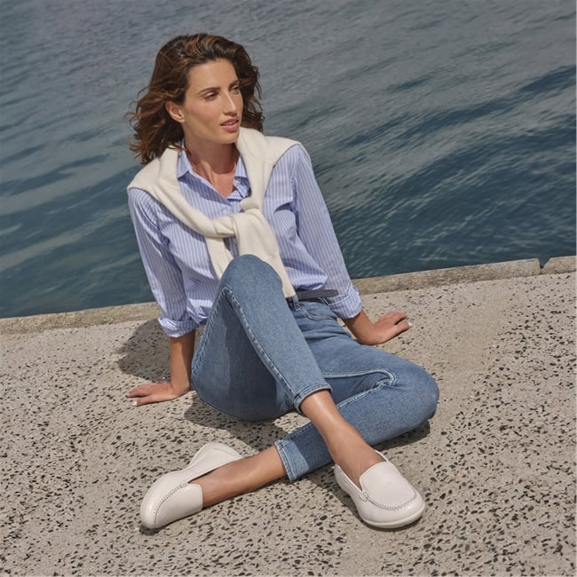 Moss | Women's Classic Moccasin | Jazz Shoes | Hotter UK