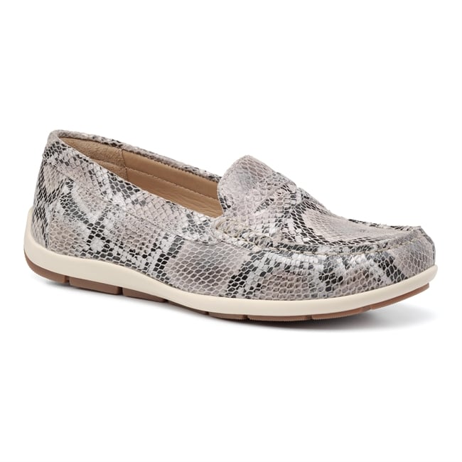 Natural Python | Women’s Smart Penny Loafer | Pier Shoes | Hotter UK