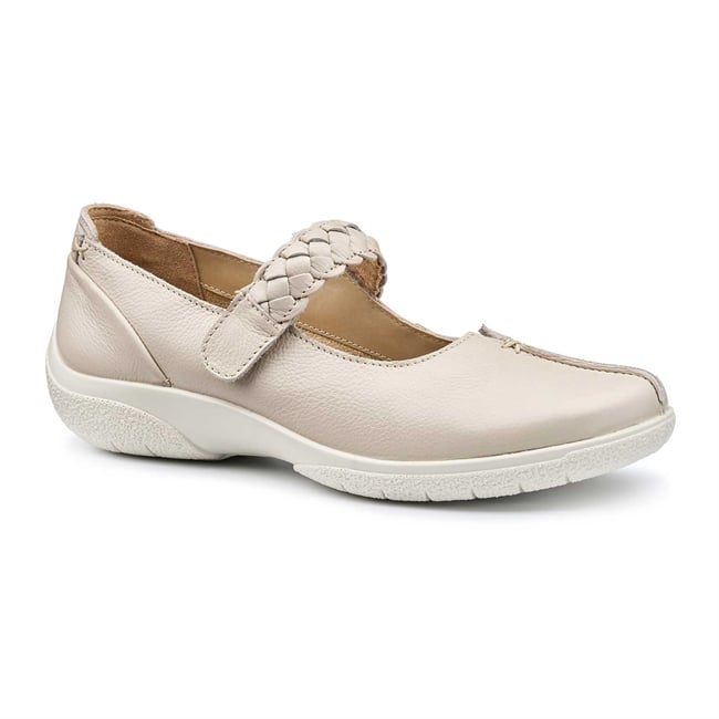 Cement | Women’s Leather Mary Janes | Shake II Shoes | Hotter UK