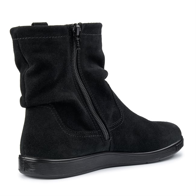 Black | Women’s Ankle Boot With Inside Zip | Sprite Boots | Hotter UK