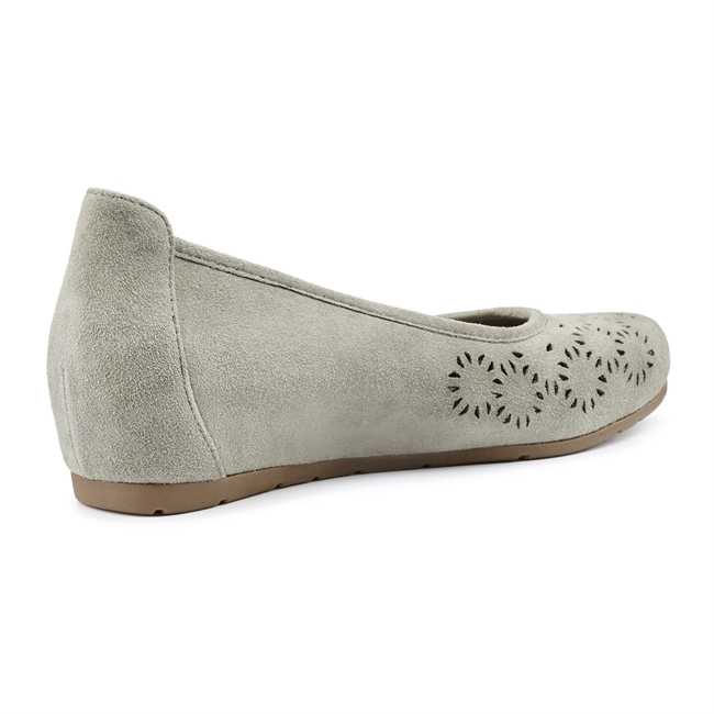 Moss | Women's Slip-On Ballerina Shoes | Swan Shoes | Hotter UK