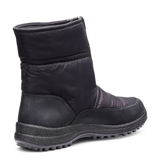 Black | Women's Waterproof Boots | Traction Boots | Hotter UK