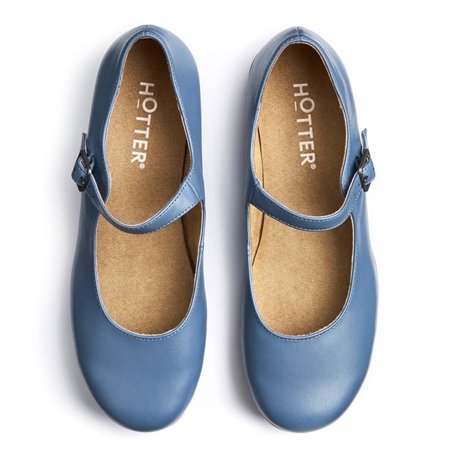 Aquatic Blue | Women's Chic Mary Janes | Violet Shoes | Hotter UK