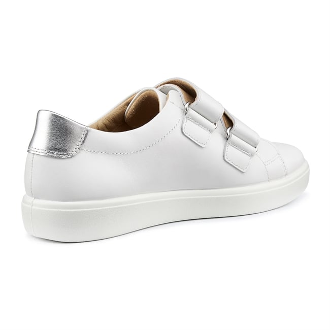 White | Women's Leather Trainers | Wave Trainers | Hotter UK