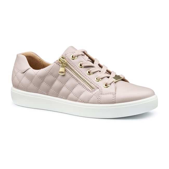 Light Mink | Women's Quilted Trainers | Wonder Trainers | Hotter UK