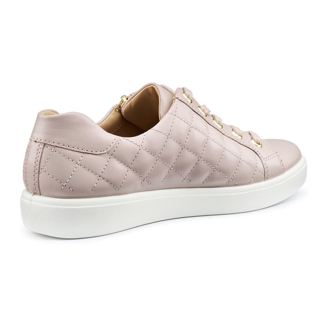 Light Mink | Women's Quilted Trainers | Wonder Trainers | Hotter UK