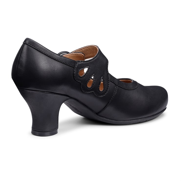 Black | Women's Vintage Smart Heels | Broadway Heels | Hotter UK