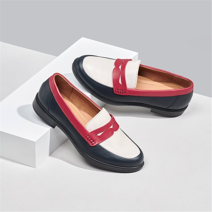Navy / Salsa | Women's Smart Loafer | Dorset Shoes | Hotter UK