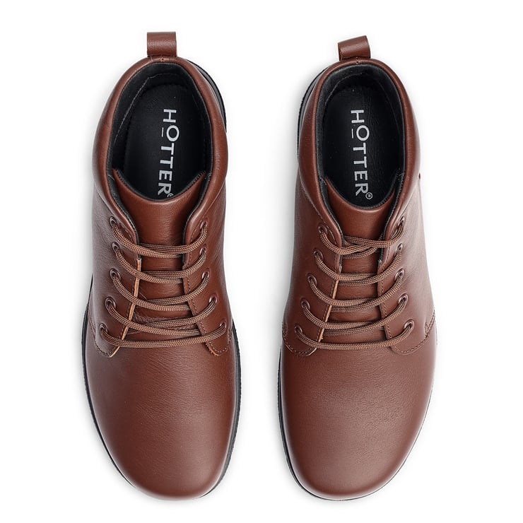 Walnut | Women’s Lace-up Ankle Boot | Ellery Boots | Hotter US