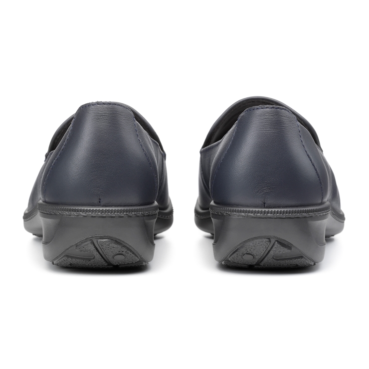 Navy | Women’s Wedge Loafer | Faith II Shoes | Hotter UK