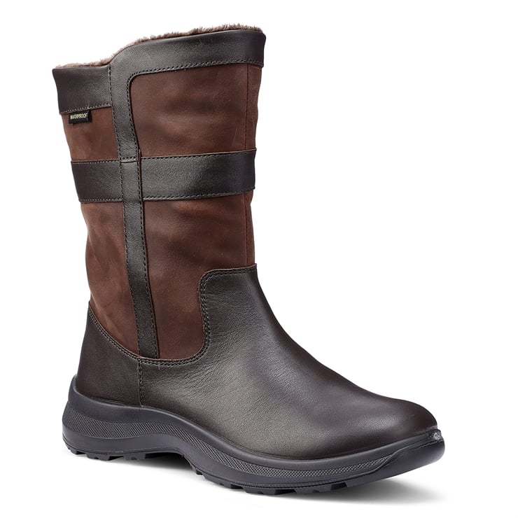 Chocolate | Women's Rugged Waterproof Boots | Frontier WP Boots | Hotter UK