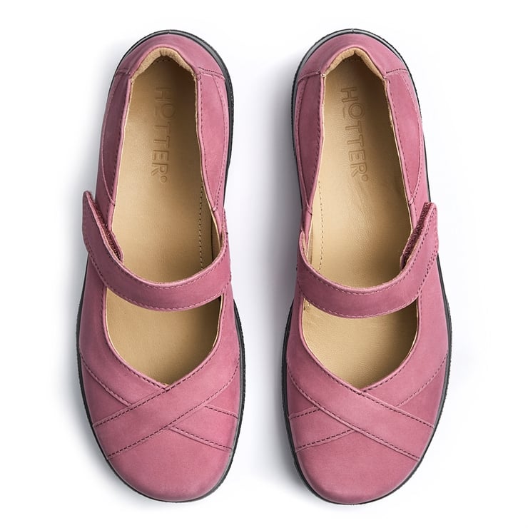 Dark Rose | Women’s Everyday Shoe | Hope Shoes | Hotter UK