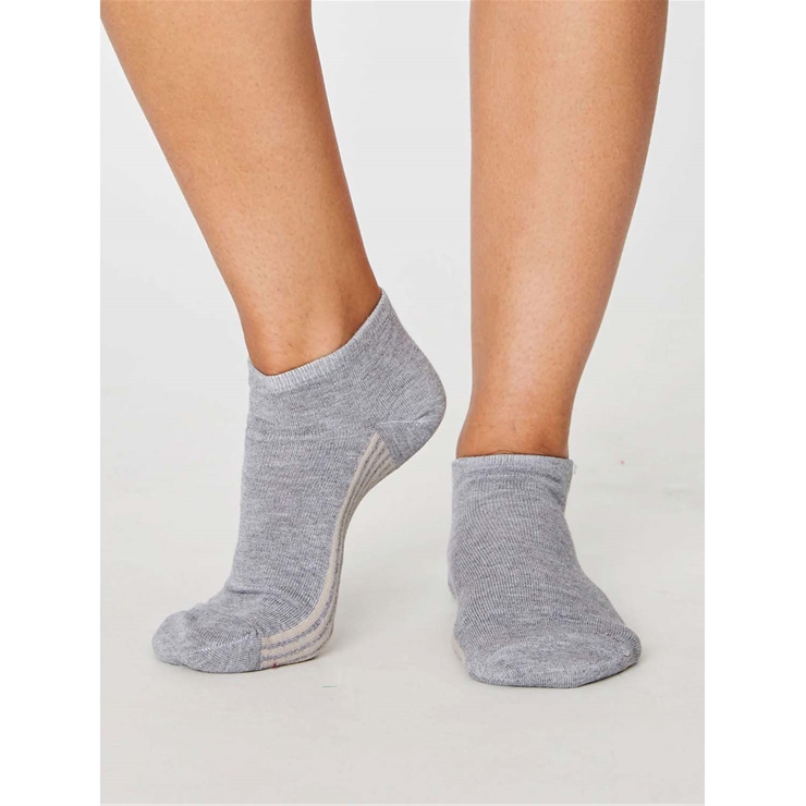 Grey Marle | Jane Trainer Sock | Hotter UK