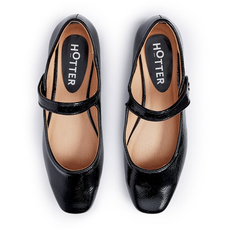 Black Patent | Mercy Shoes | Hotter US