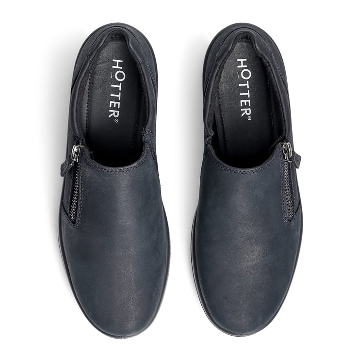 Navy | Women's Everyday Slip On | Ruby Shoes | Hotter UK