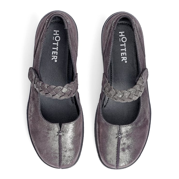 Marble Metallic | Women’s Leather Mary Janes | Shake II Shoes | Hotter UK