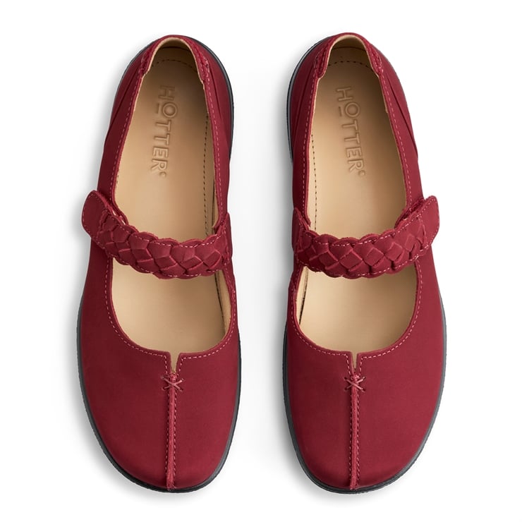 Red Currant | Women’s Leather Mary Janes | Shake II Shoes | Hotter UK