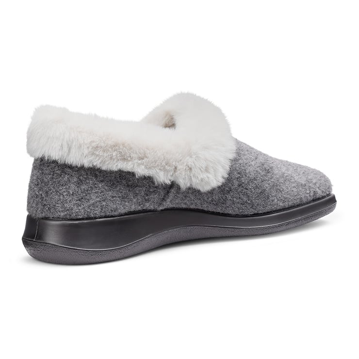 Smokey Grey | Women's Cosy Slippers | Snug II Slippers | Hotter UK
