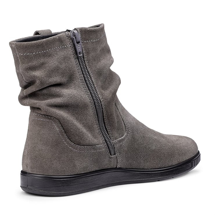 Smokey Grey | Women’s Ankle Boot With Inside Zip | Sprite Boots | Hotter UK