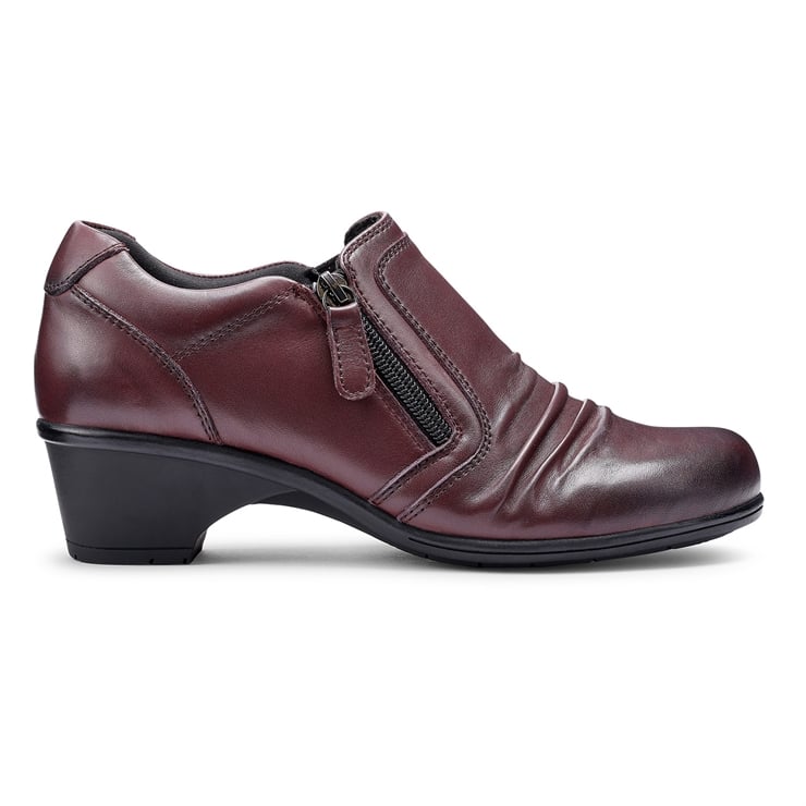Wine | Women's Heeled Shoe | Sutton Shoes | Hotter UK