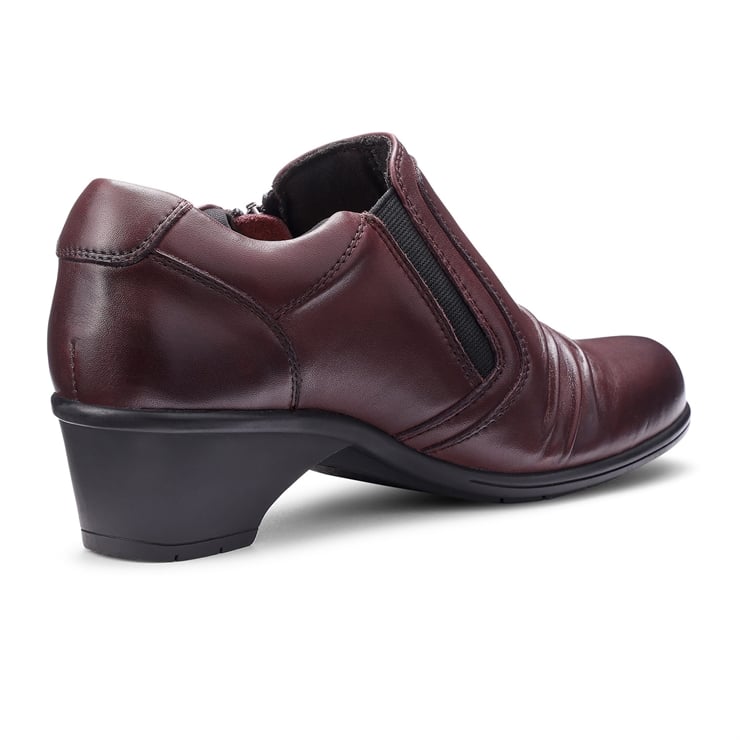 Wine | Women's Heeled Shoe | Sutton Shoes | Hotter UK