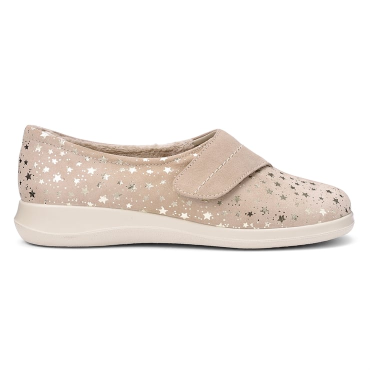 Cement Stars | Women’s Classic Suede Slippers | Wrap Slippers | Hotter UK