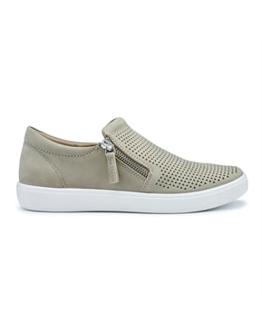 Moss | Women’s Sneaker With Side Zip | Daisy Sneakers | Hotter US