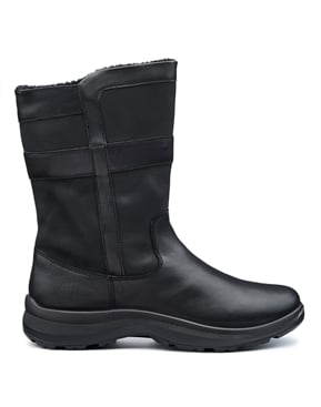 Black | Women's Rugged Waterproof Boots | Frontier WP Boots | Hotter US