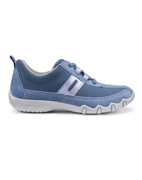 Blue / Metallic | Women’s Classic Sneakers | Leanne II Sneakers | Hotter US