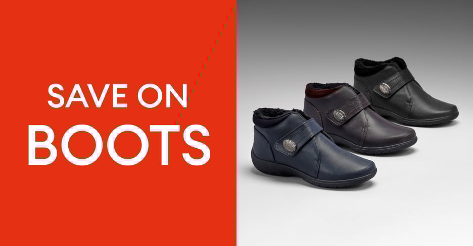 Hotter Shoes & Footwear | Specialising in Wide and Extra Wide Fitment